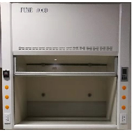 Fume hood upper cabinet with thick belt and LED light PP glass door ...